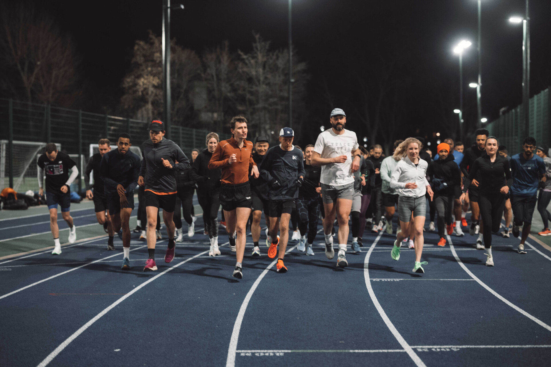 Finding the balance - Track running